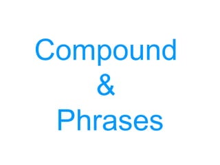 compounding | PPT