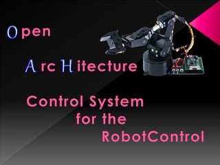 ROBOT HYBRID AND FORCE CONTROL IN MULTI-MICROPROCESSOR SYSTEM | PPTX