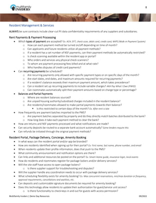 Multifamily Demo Day - Effective Vendor Demos & Asking the Right ...