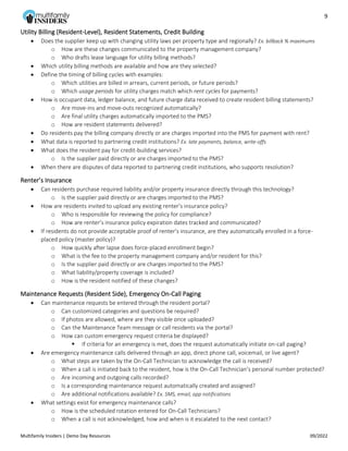 Multifamily Demo Day - Effective Vendor Demos & Asking the Right ...