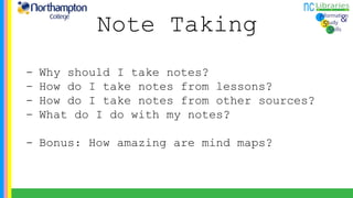 Note taking | PPT