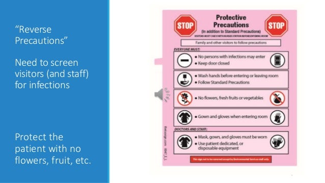 Reverse Isolation Precautions Types Of Isolation Precautions Made