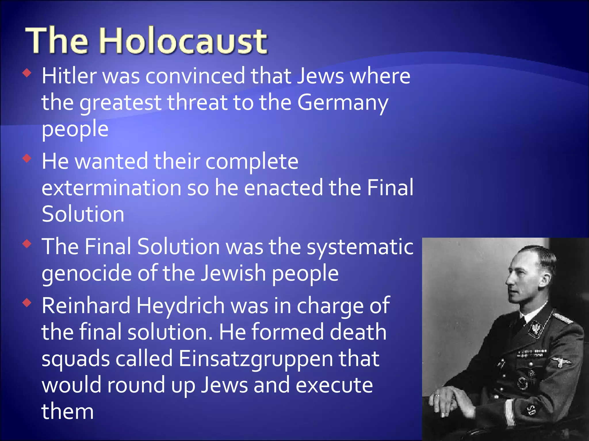 New Order And The Holocaust | PPT