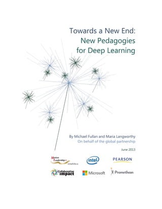 Towards a New End: New Pedagogies for Deep Learning | PDF