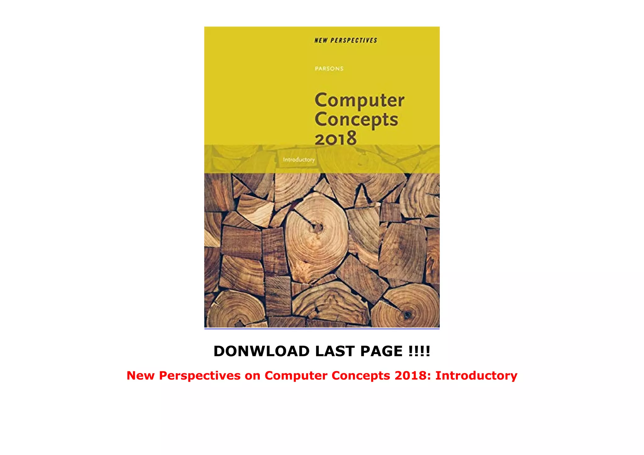 New Perspectives on Computer Concepts 2018: Introductory | PDF