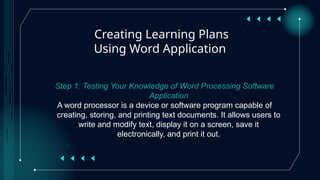 Technology for Teaching and Learning PRESENTATION | PPTX