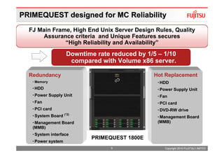 Introdution - Fujitsu PRIMEQUEST | PDF