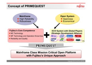 Introdution - Fujitsu PRIMEQUEST | PDF | Operating Systems | Computer ...