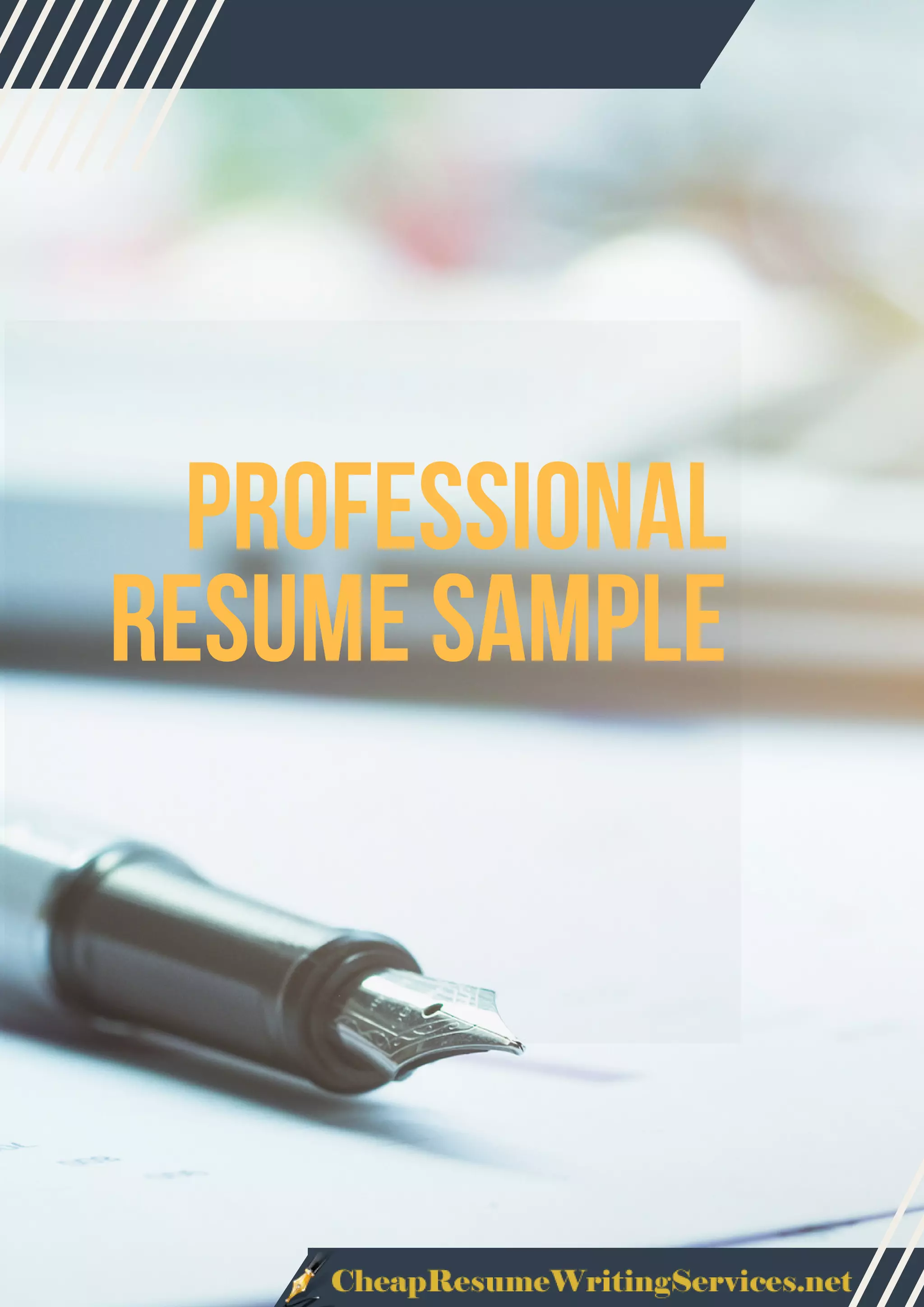 New Resume Format 2018 Sample | PDF | Business | Business and Finance