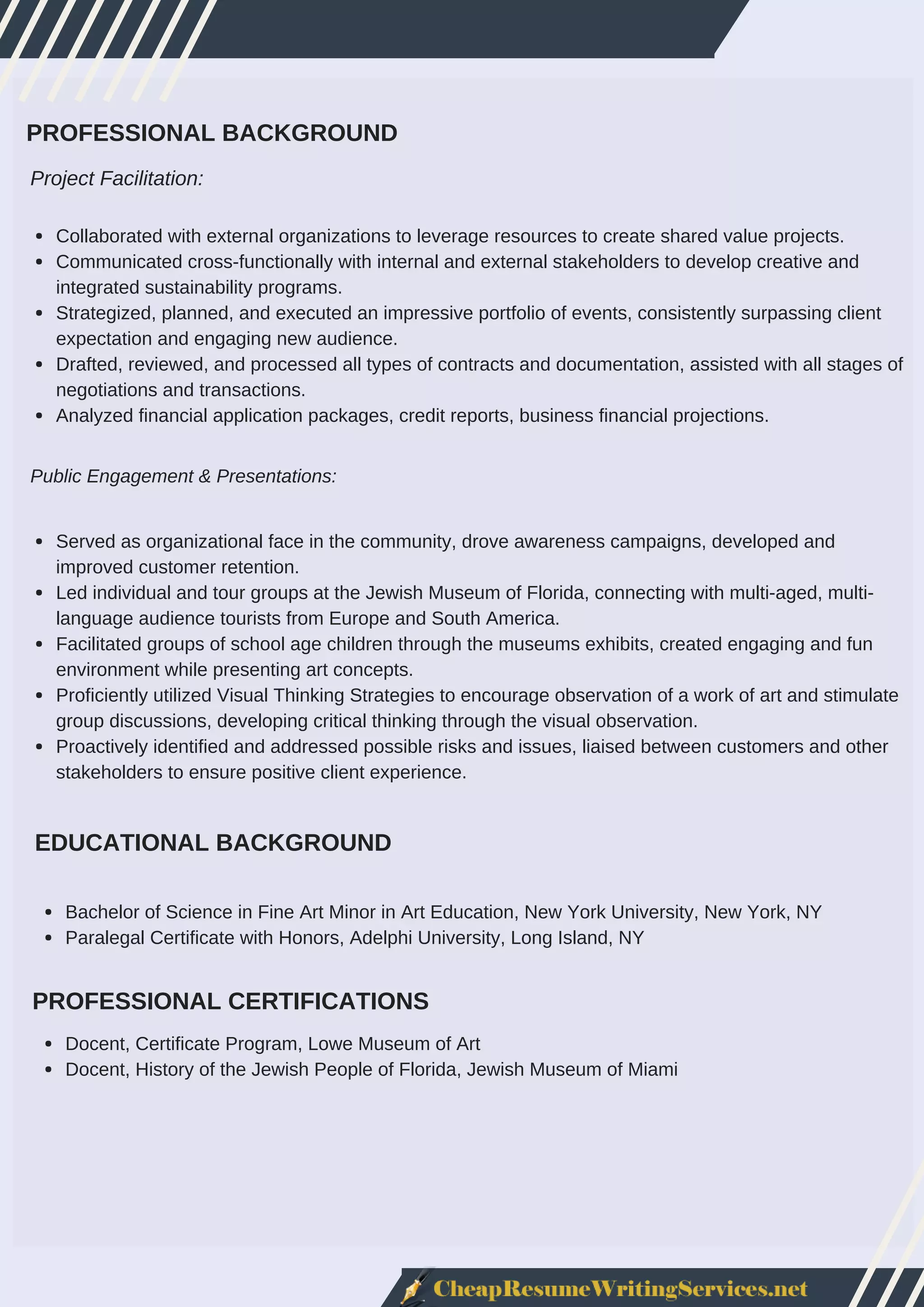 New Resume Format 2018 Sample | PDF | Business | Business and Finance