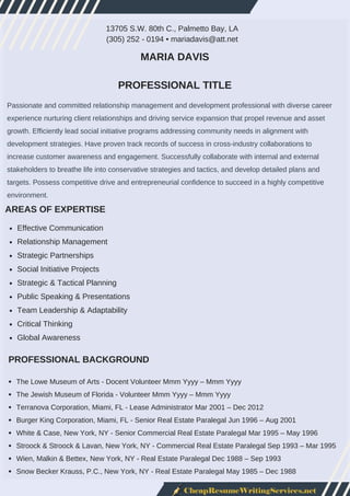 New Resume Format 2018 Sample | PDF | Business | Business and Finance