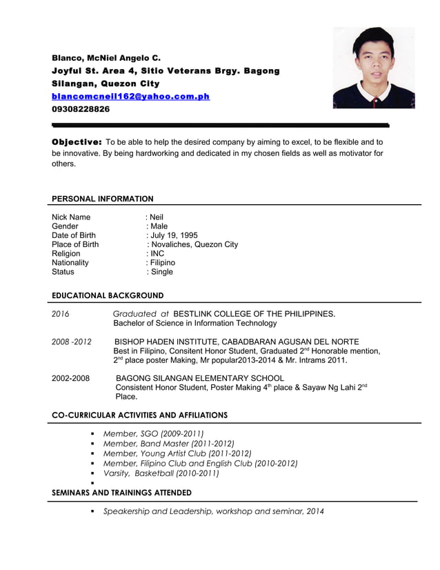 New resumee | DOC | Resume Writing and Advice | Job Search