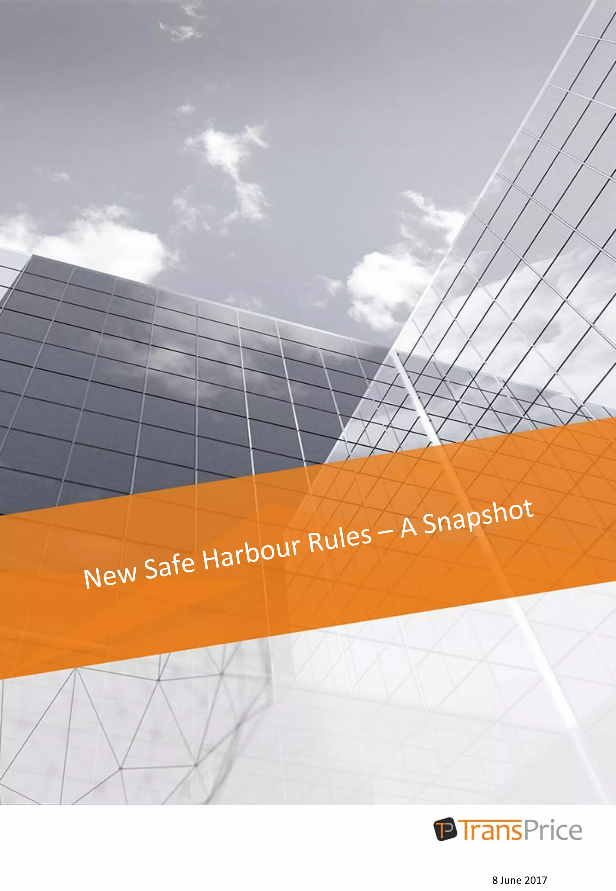 New Safe Harbour Rules | PDF
