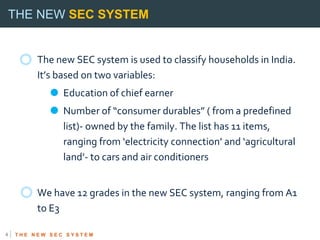 New SEC System in India | PDF