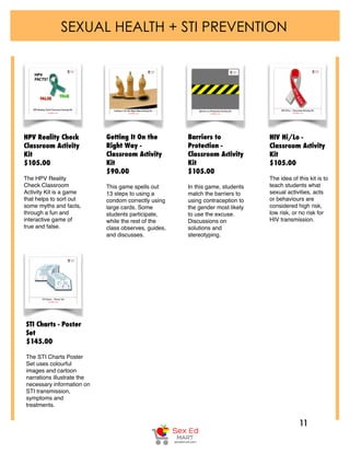 The Complete Sex Ed Mart Product Catalog | PDF
