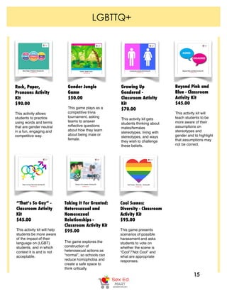 The Complete Sex Ed Mart Product Catalog | PDF