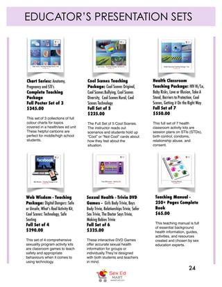 The Complete Sex Ed Mart Product Catalog | PDF