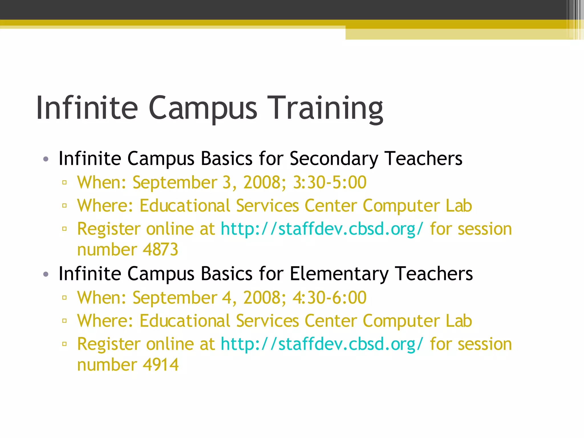 New Teacher Technology Orientation | PPT