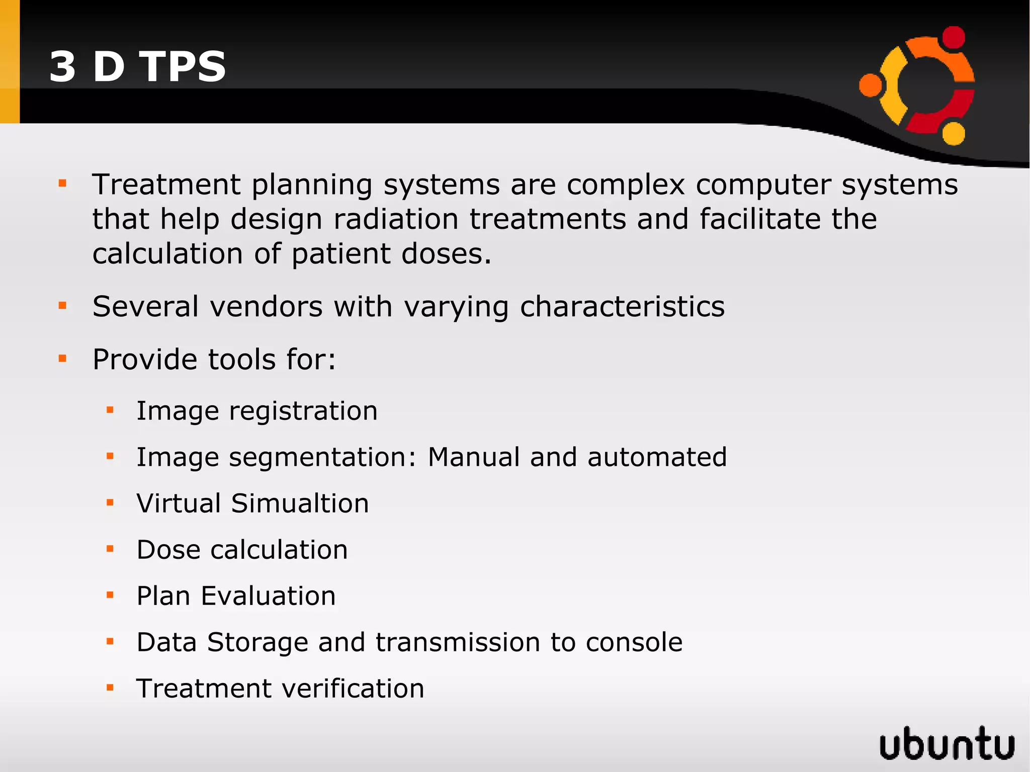 New Techniques in Radiotherapy | ODP