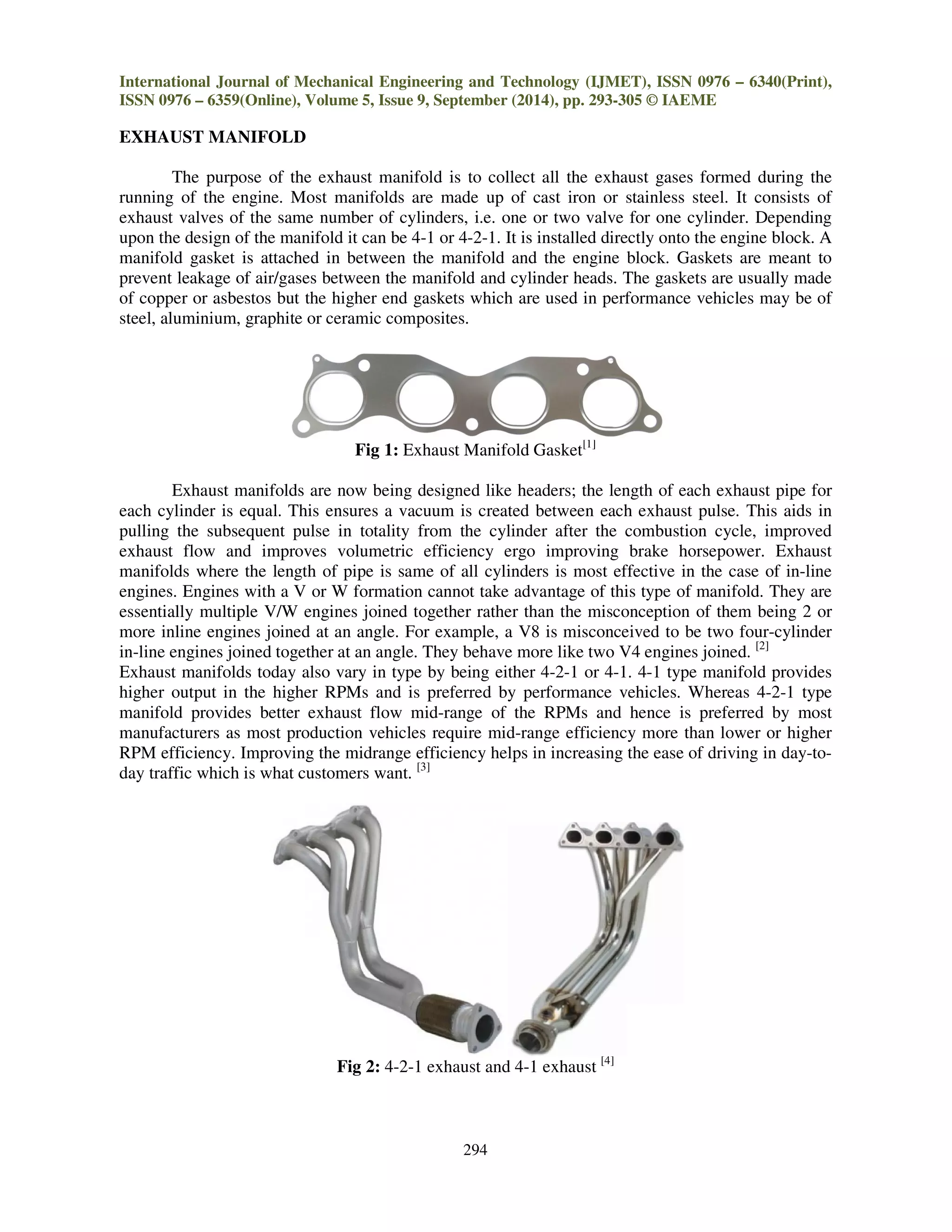 NEW TECHNOLOGIES USED IN AUTOMOTIVE EXHAUST SYSTEMS, REVIEW | PDF
