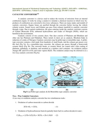 NEW TECHNOLOGIES USED IN AUTOMOTIVE EXHAUST SYSTEMS, REVIEW | PDF