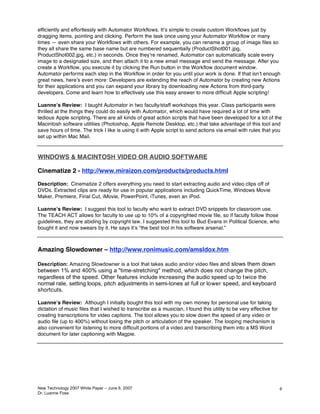 New Technology to Support Effective Teaching | PDF