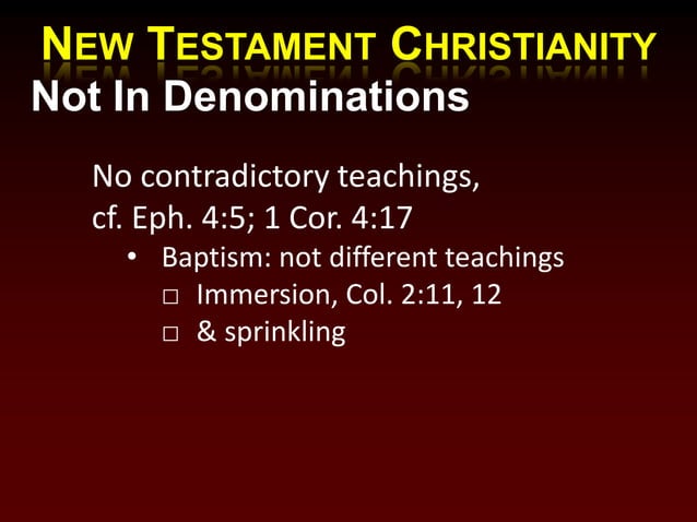 New testament-christianity | PPT