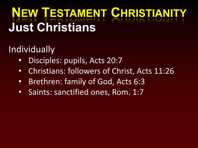 New testament-christianity | PPT