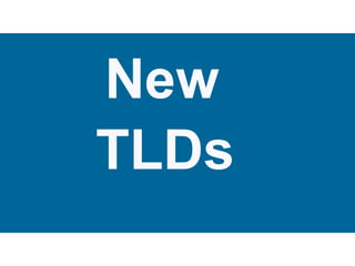 New TLDs launched | PPT