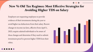 What Happens if One Chooses OTR and NTR Regimes to Lower TDS on Salary ...
