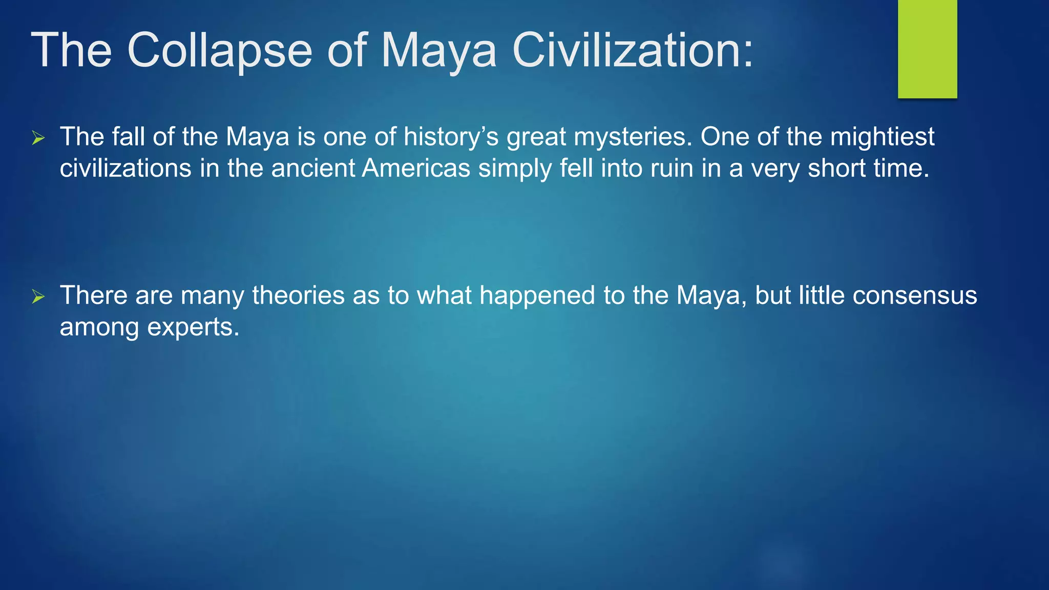 The Maya Civilization | PPTX