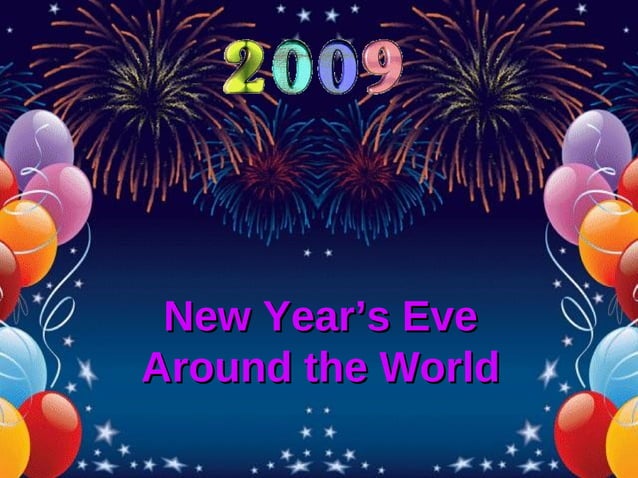 New Years Eve Around The World | PPT