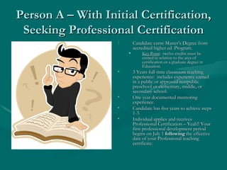 New York State Teacher Certification | PPT