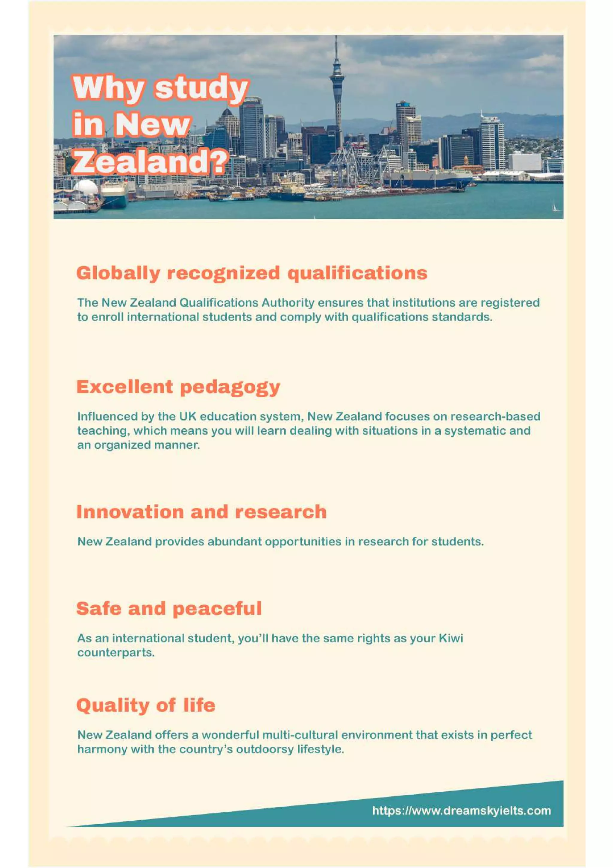 Why Study In New Zealand? | PDF