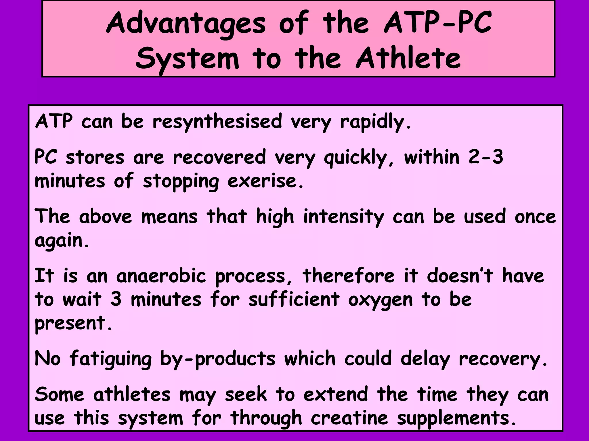 Atp-pc system | PPT