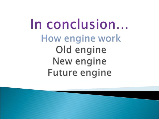 Engines | PPT