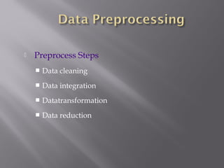 DataPreProcessing | PPT