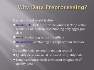 DataPreProcessing | PPT