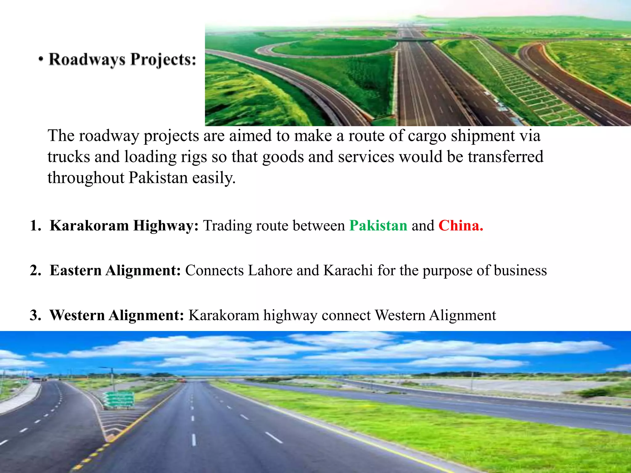 CPEC and Economic Development | PPTX