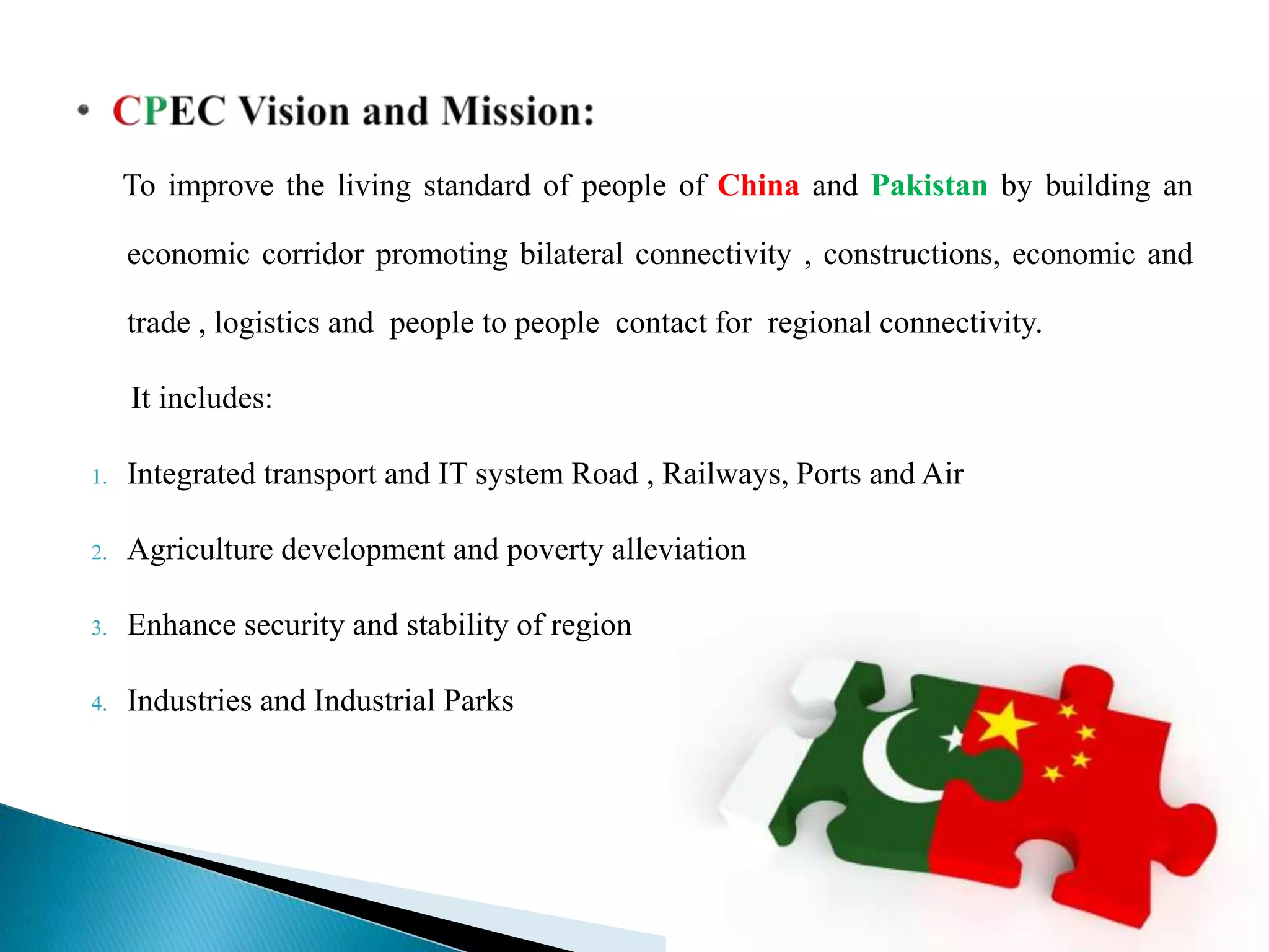 CPEC and Economic Development | PPT