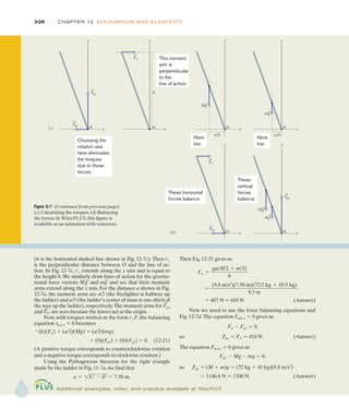Fundamentals of Physics "EQUILIBRIUM AND ELASTICITY" | PDF