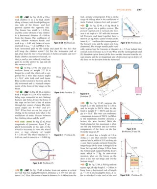 Fundamentals of Physics "EQUILIBRIUM AND ELASTICITY" | PDF