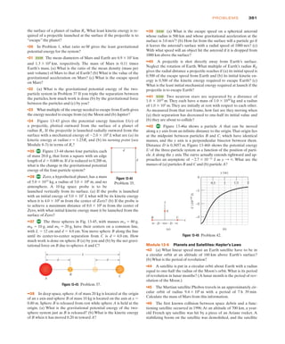 Fundamentals of Physics "Gravitation" | PDF