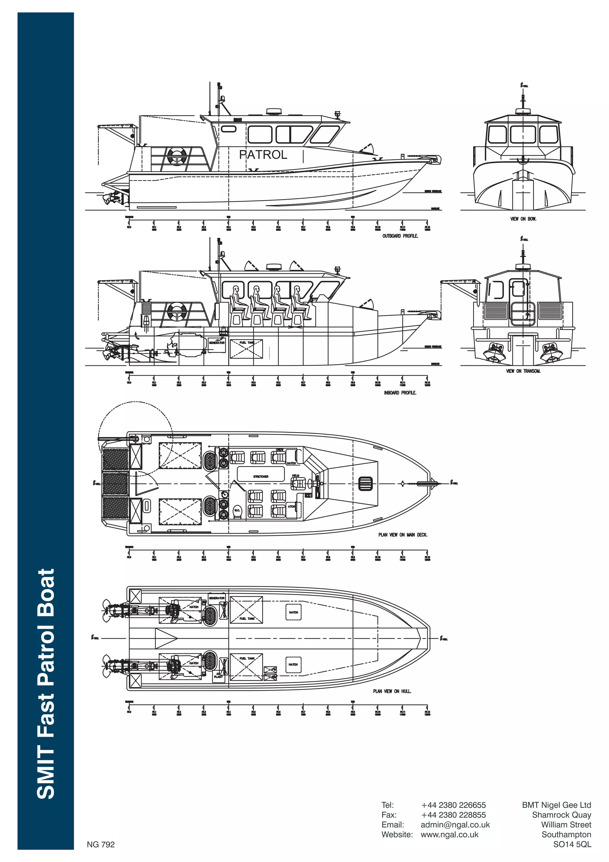NEW 40 knot, 13m Patrol Boat | PDF | Cruises | Travel Type