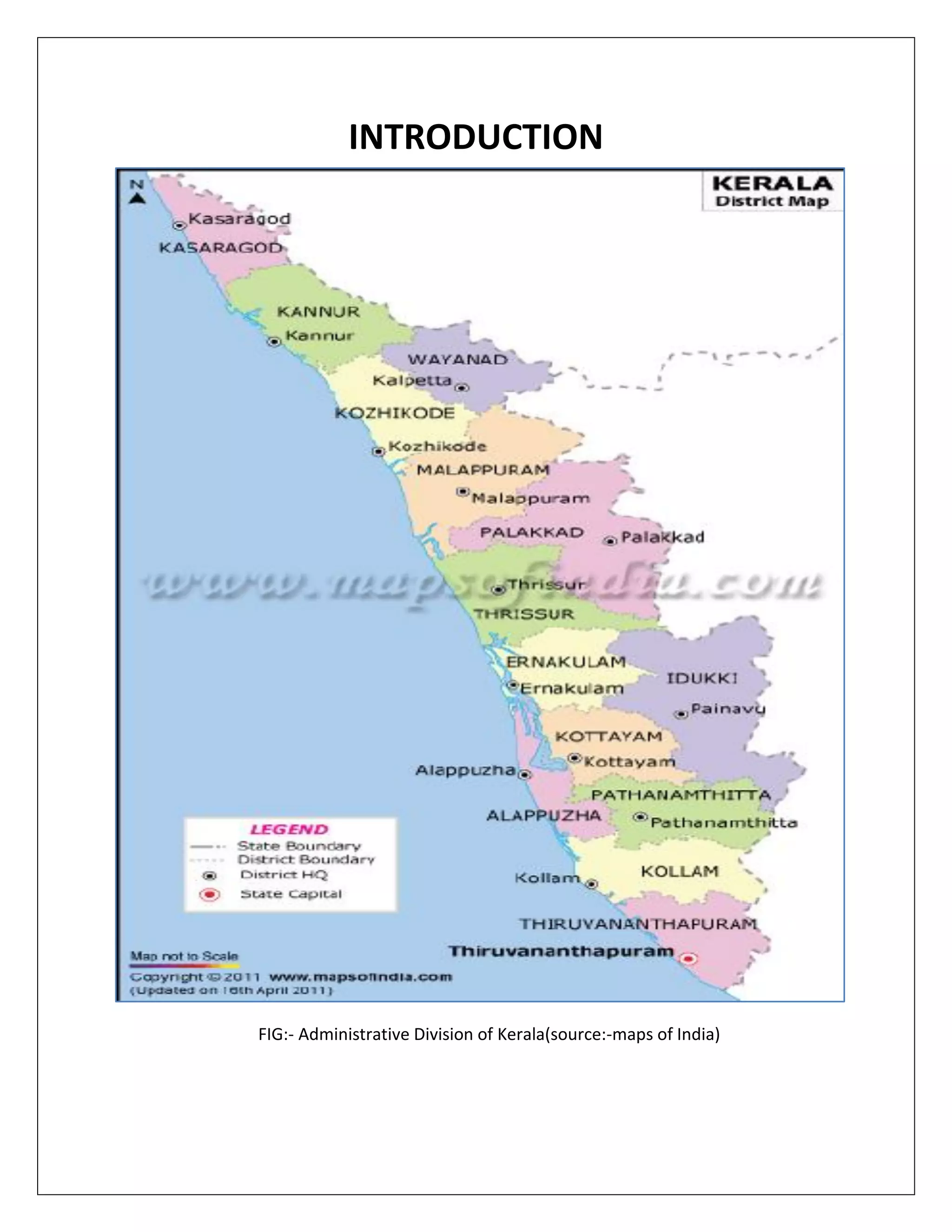Regional Development of Kerala | PDF