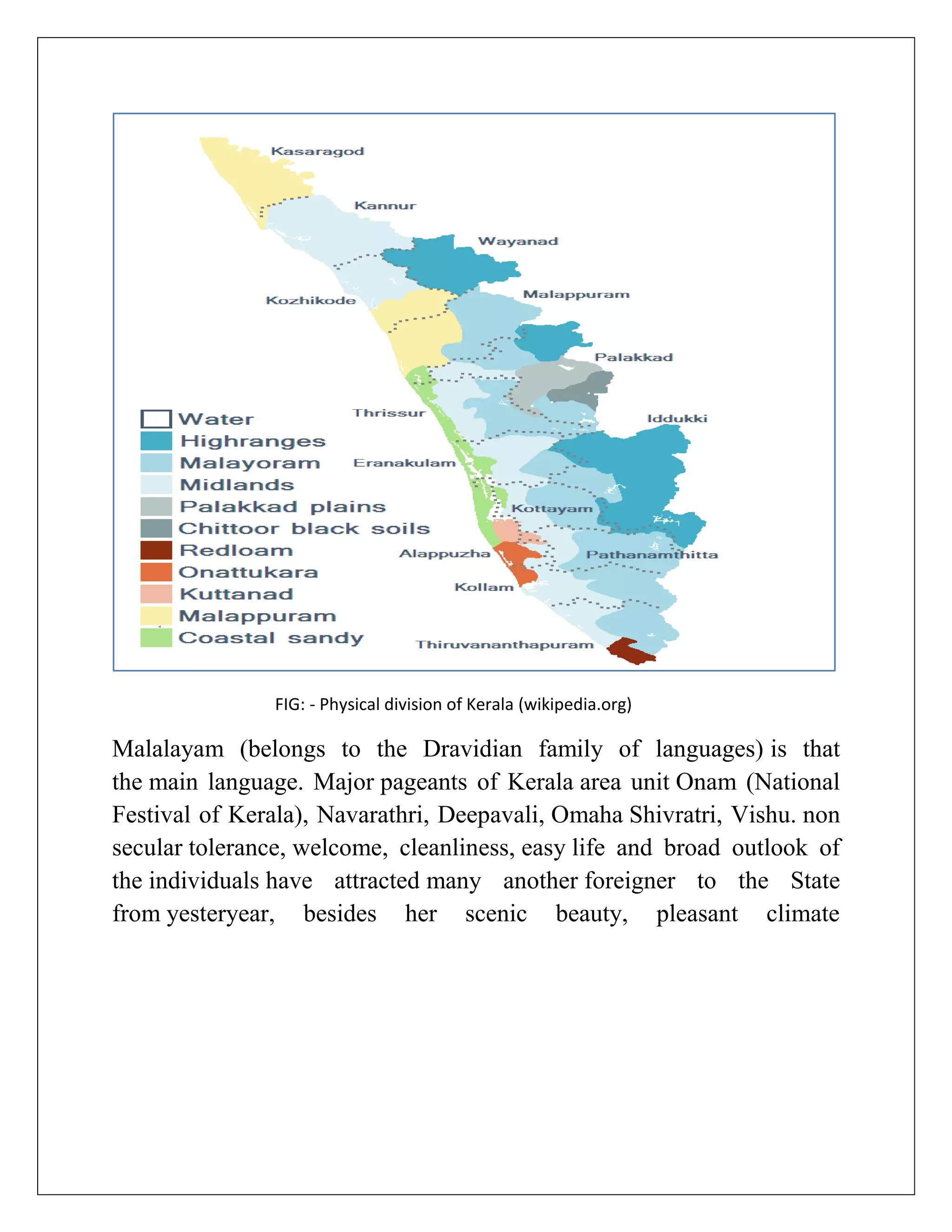 Regional Development of Kerala | PDF