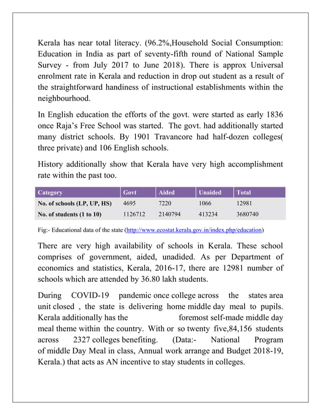 Regional Development of Kerala | PDF