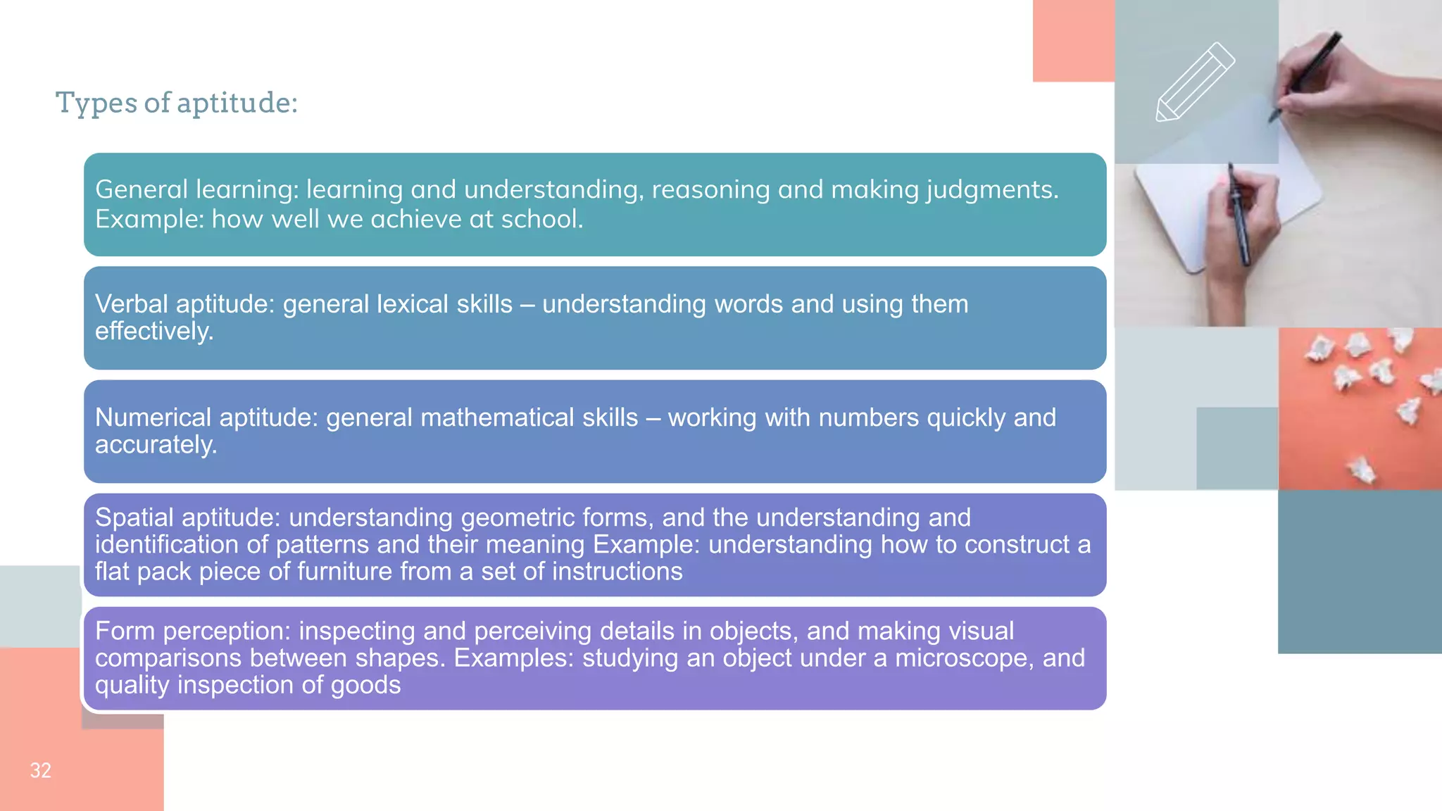 Tests of intelligence, aptitude and personality | PPTX