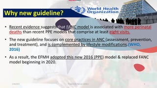 New 2016 ANC Model Applicability in Ethiopia (ppt): Natnael Dechasa ...