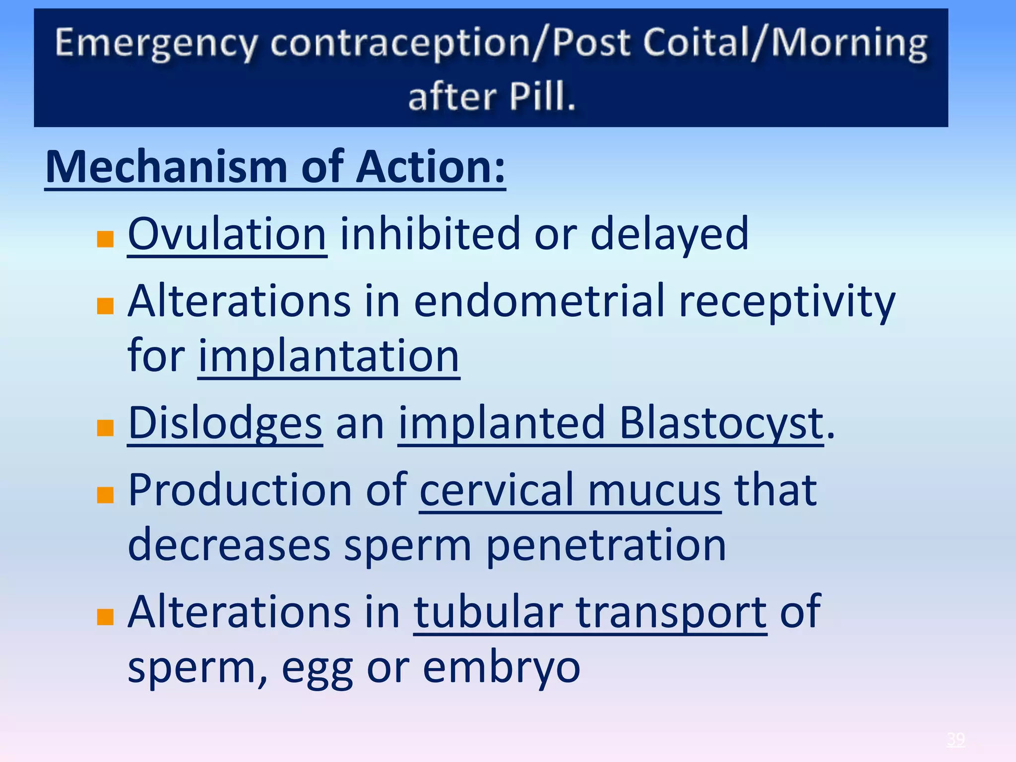 HORMONAL CONTRACEPTIVES | PPTX
